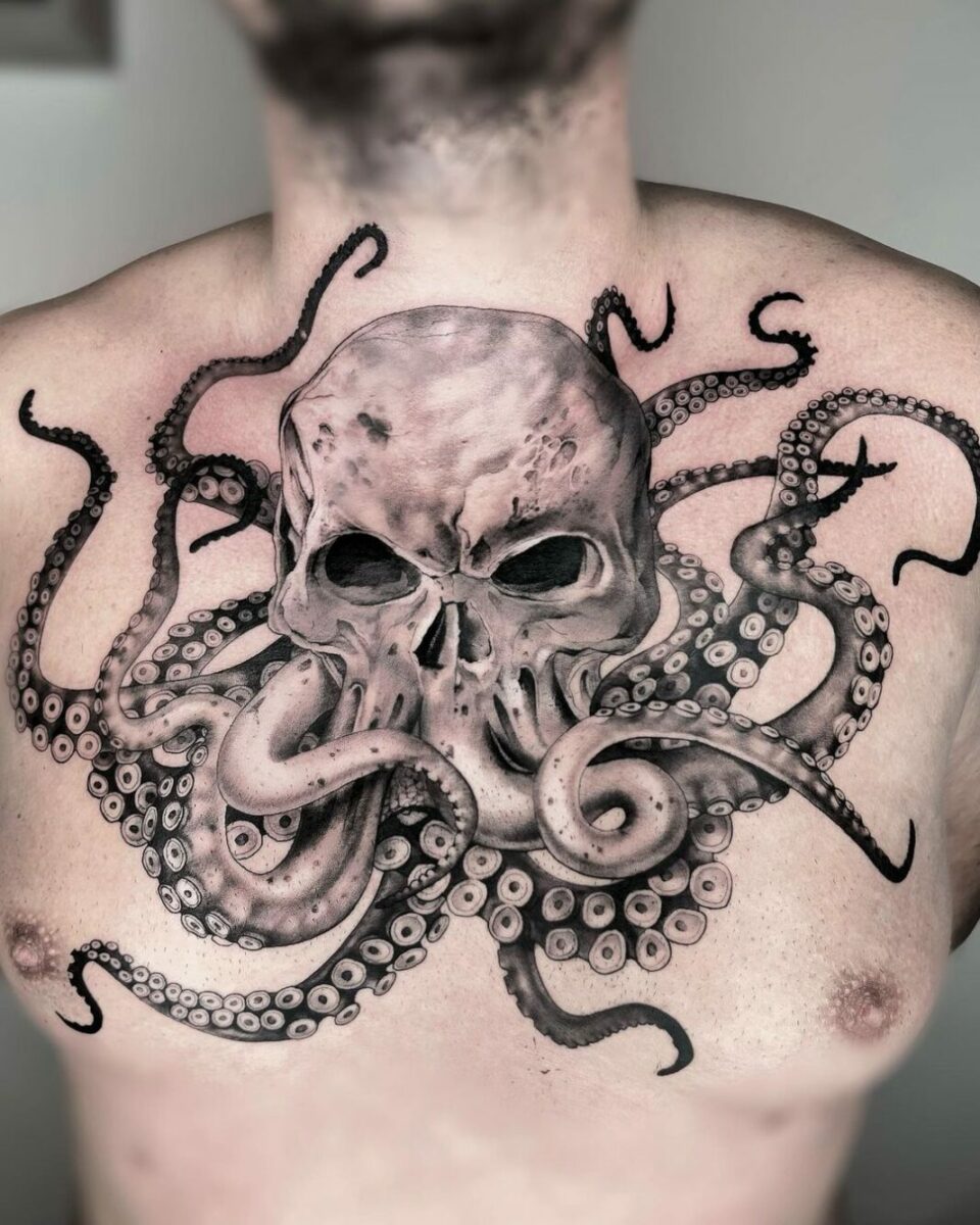 Elegant Octopus Tattoo Designs For Inspiration: 24 Options
