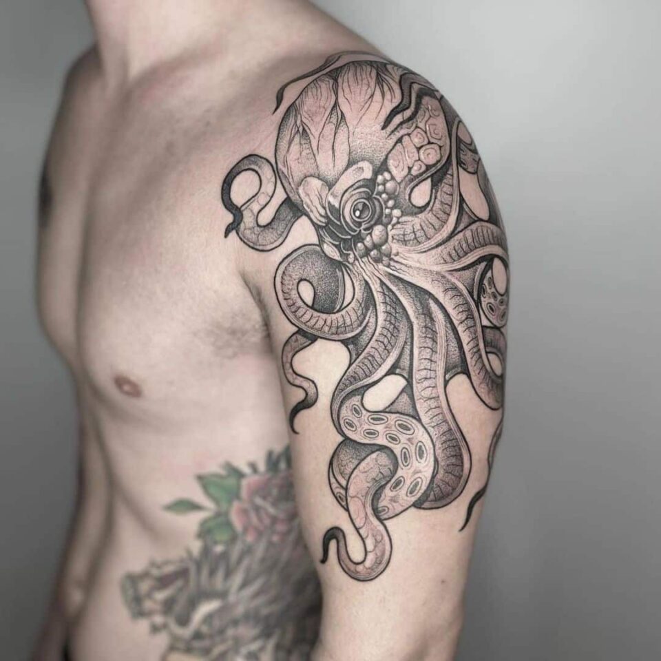 Elegant Octopus Tattoo Designs For Inspiration: 24 Options
