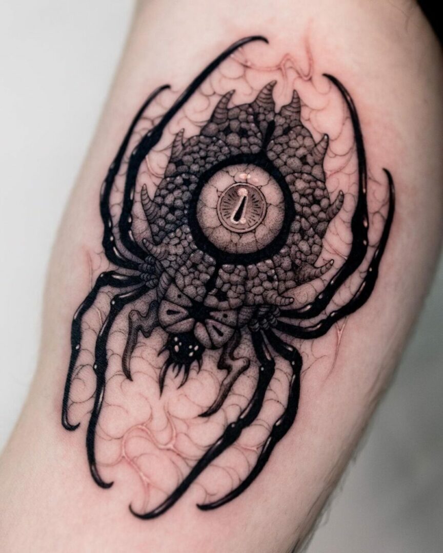 26 Spider Tattoo Ideas For The Creative And Curious