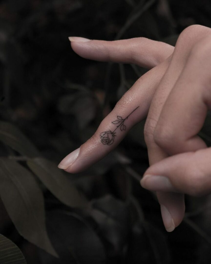 From Dainty To Daring: 21 Cute Finger Tattoo Ideas To Try