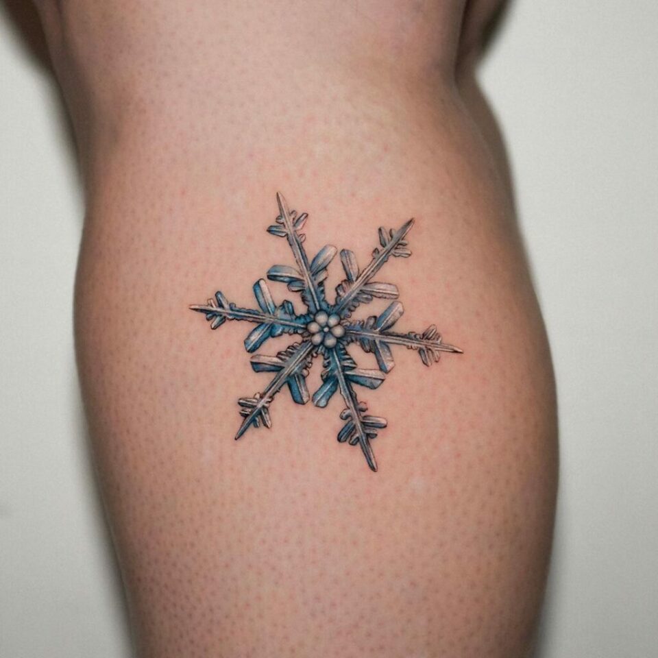 20 Cool Snowflake Tattoo Ideas That Will Dance On Your Skin