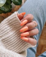 20 Vibrant Peach Nails For Effortlessly Chic Style