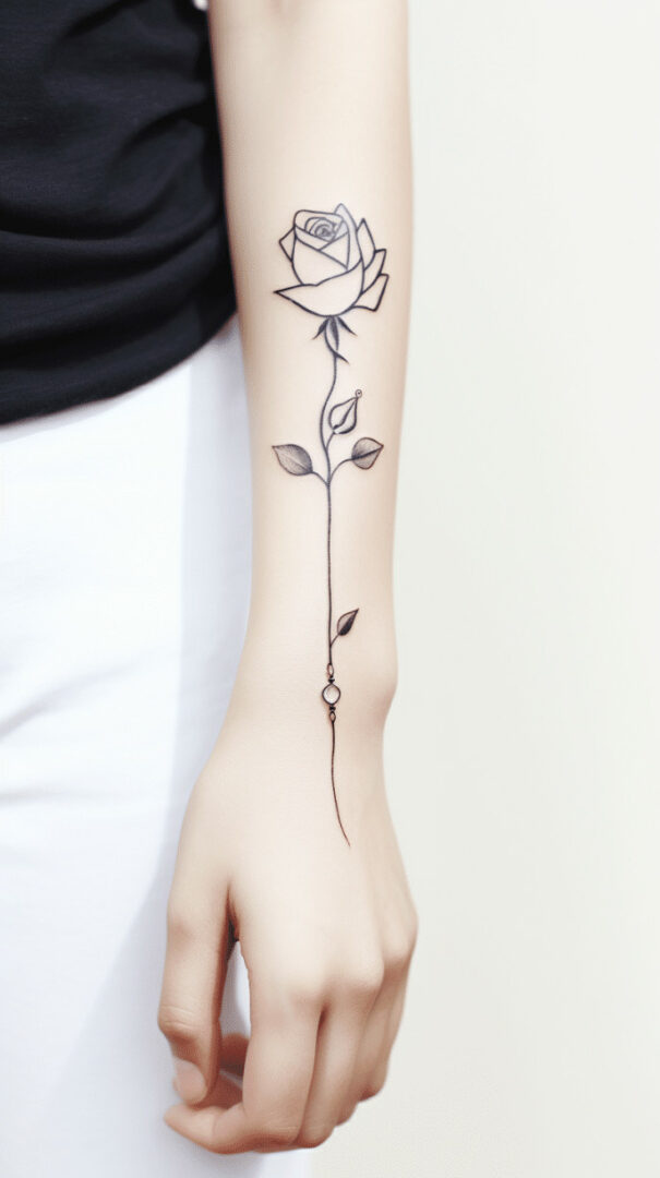 29 Traditional Rose Tattoo Designs for Timeless Personal Expression