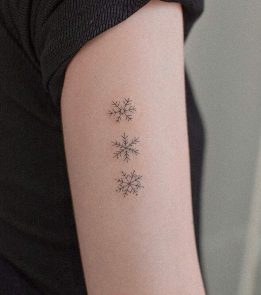 20 Cool Snowflake Tattoo Ideas That Will Dance On Your Skin