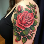 29 Traditional Rose Tattoo Designs for Timeless Personal Expression