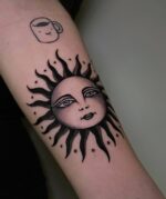 21 Brilliant Sun Tattoo Designs To Make You Shine Bright