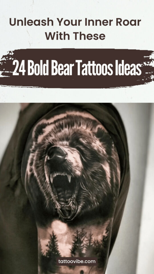 Unleash Your Inner Roar With These 24 Bold Bear Tattoo Ideas