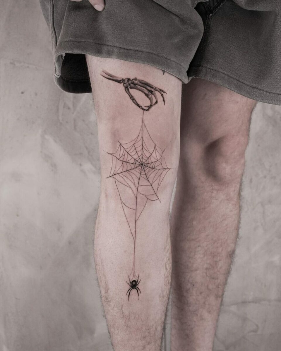 26 Spider Tattoo Ideas For The Creative And Curious
