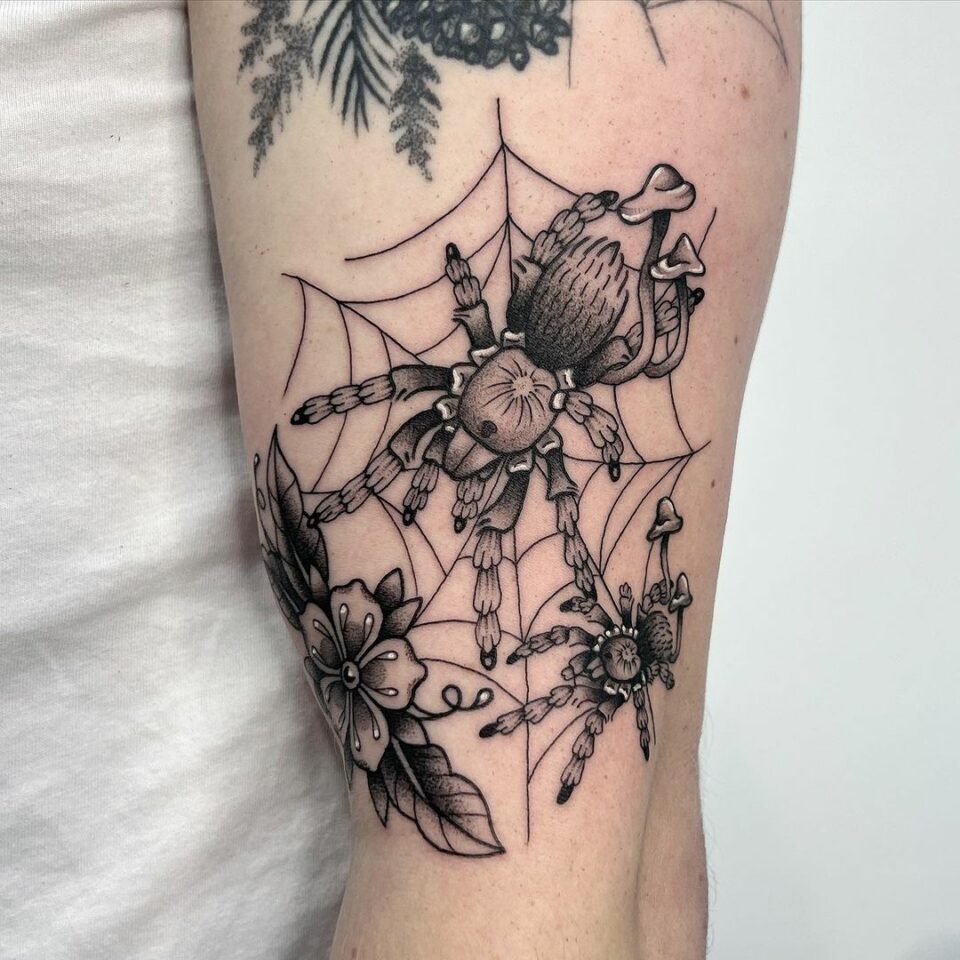20 Astounding Spider Web Tattoo Ideas Woven From Ink