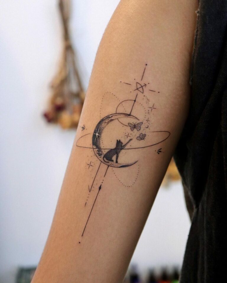 27 Moon Tattoo Ideas To Represent The Magic Within You
