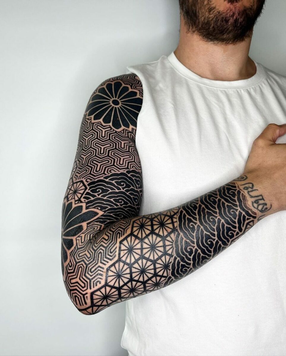 Geometric Tattoo Designs: 25 Eye-Catching Examples