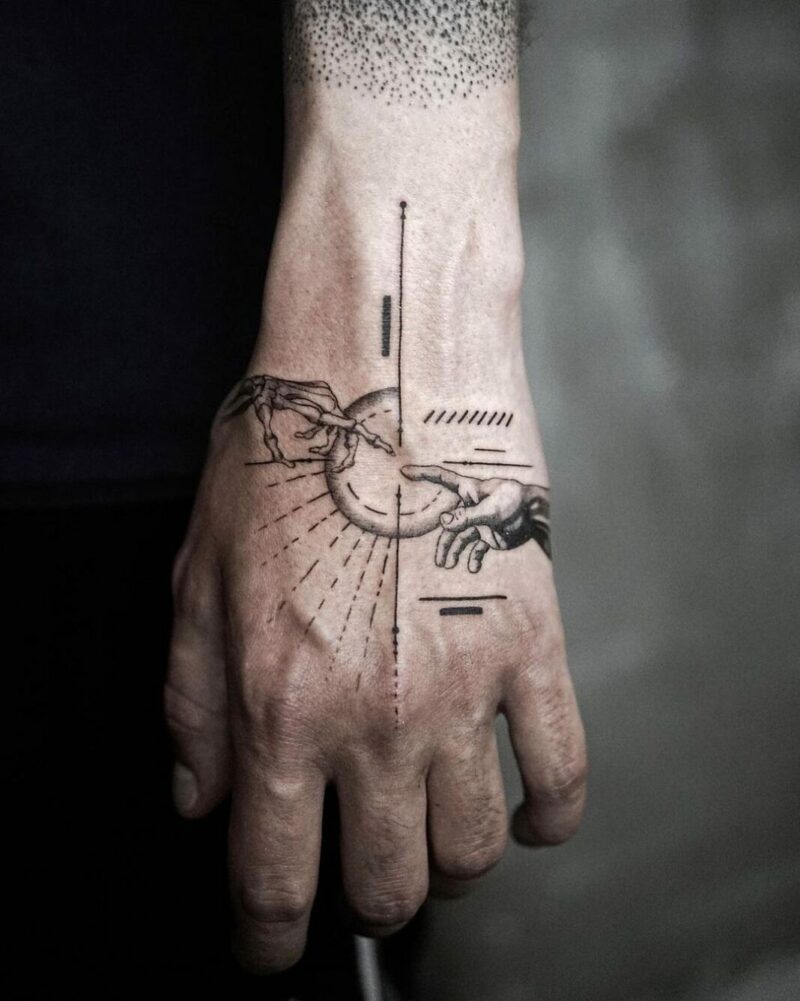 Geometric Tattoo Designs: 25 Eye-Catching Examples