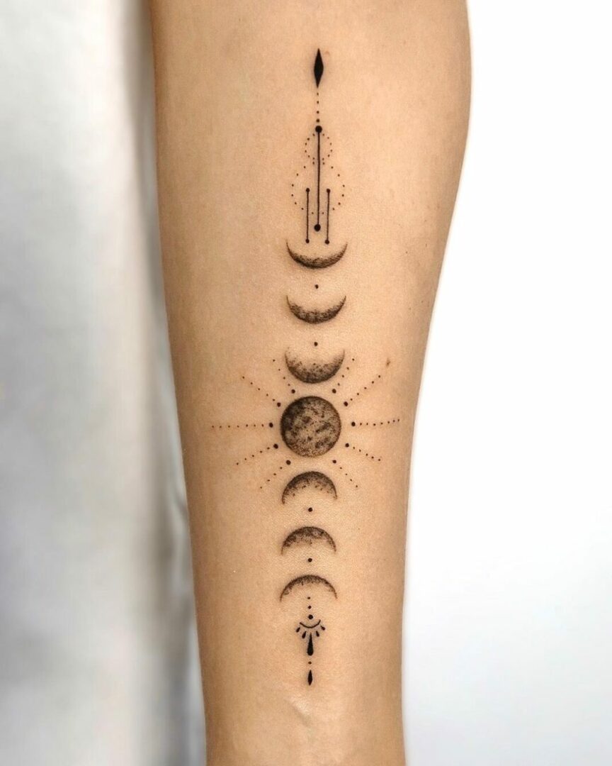 27 Moon Tattoo Ideas To Represent The Magic Within You