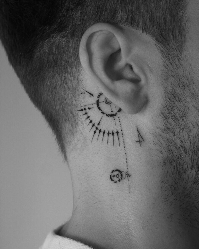 Geometric Tattoo Designs: 25 Eye-Catching Examples