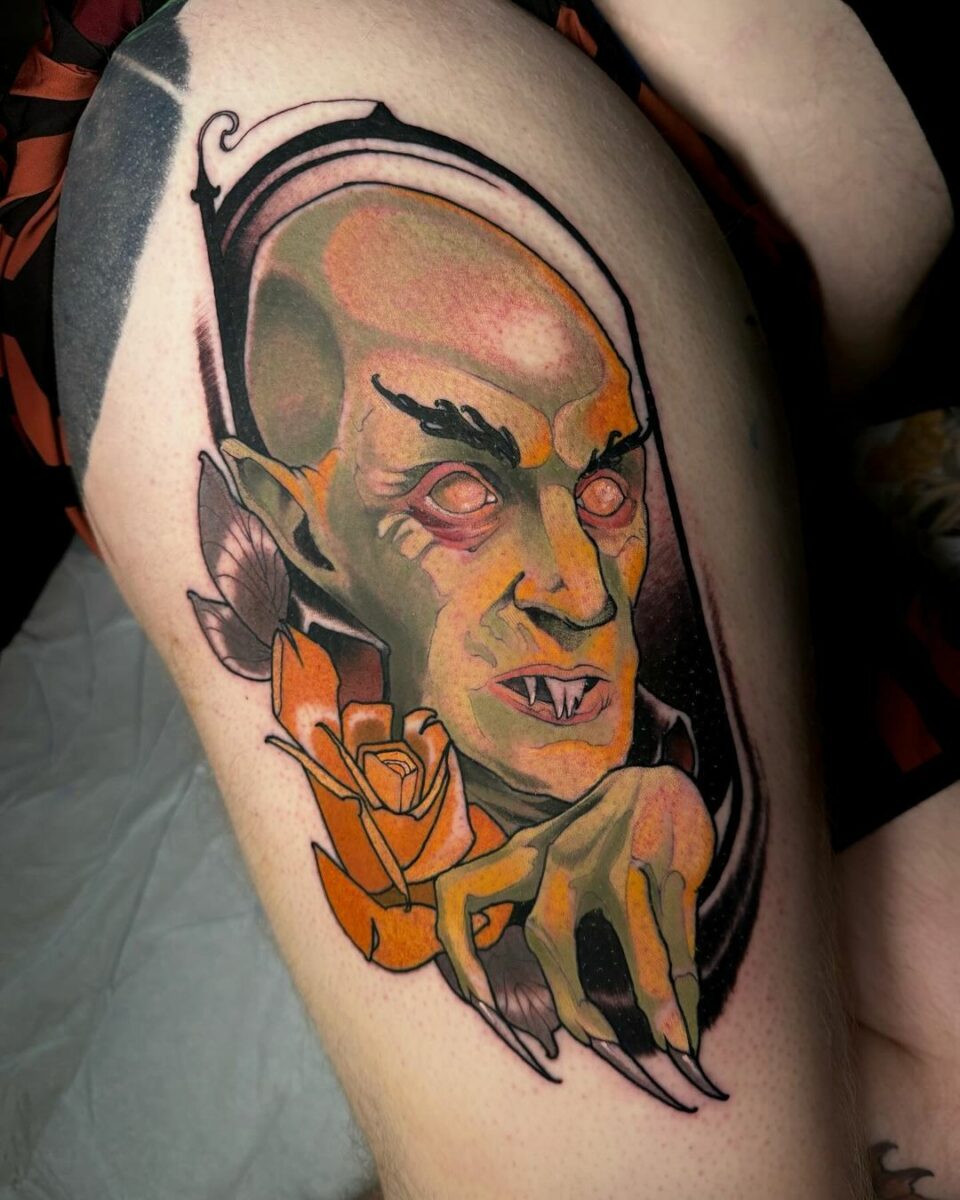 Sink Your Teeth Into These 40 Thrilling Vampire Tattoo Ideas