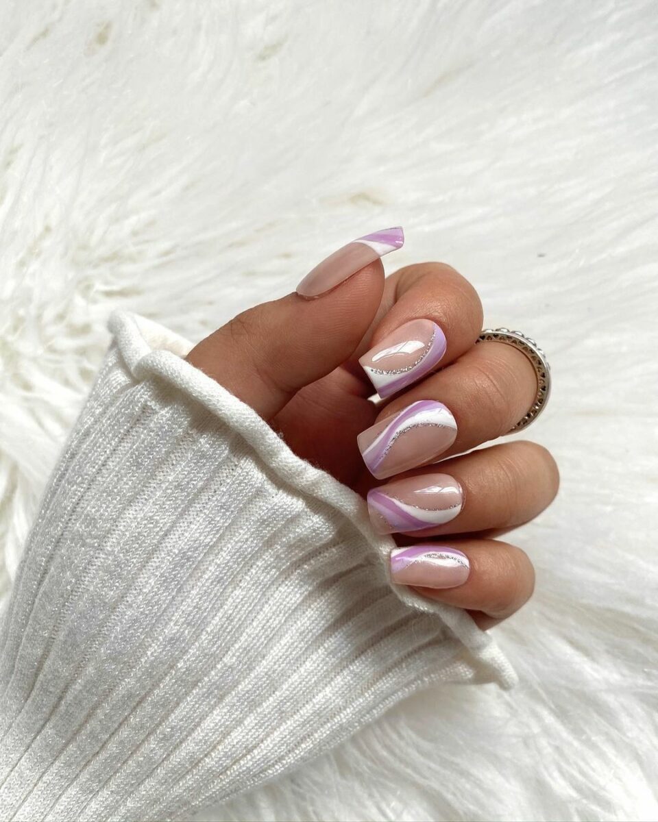 Nail Your Look With These 40 Sensational Swirl Nail Designs