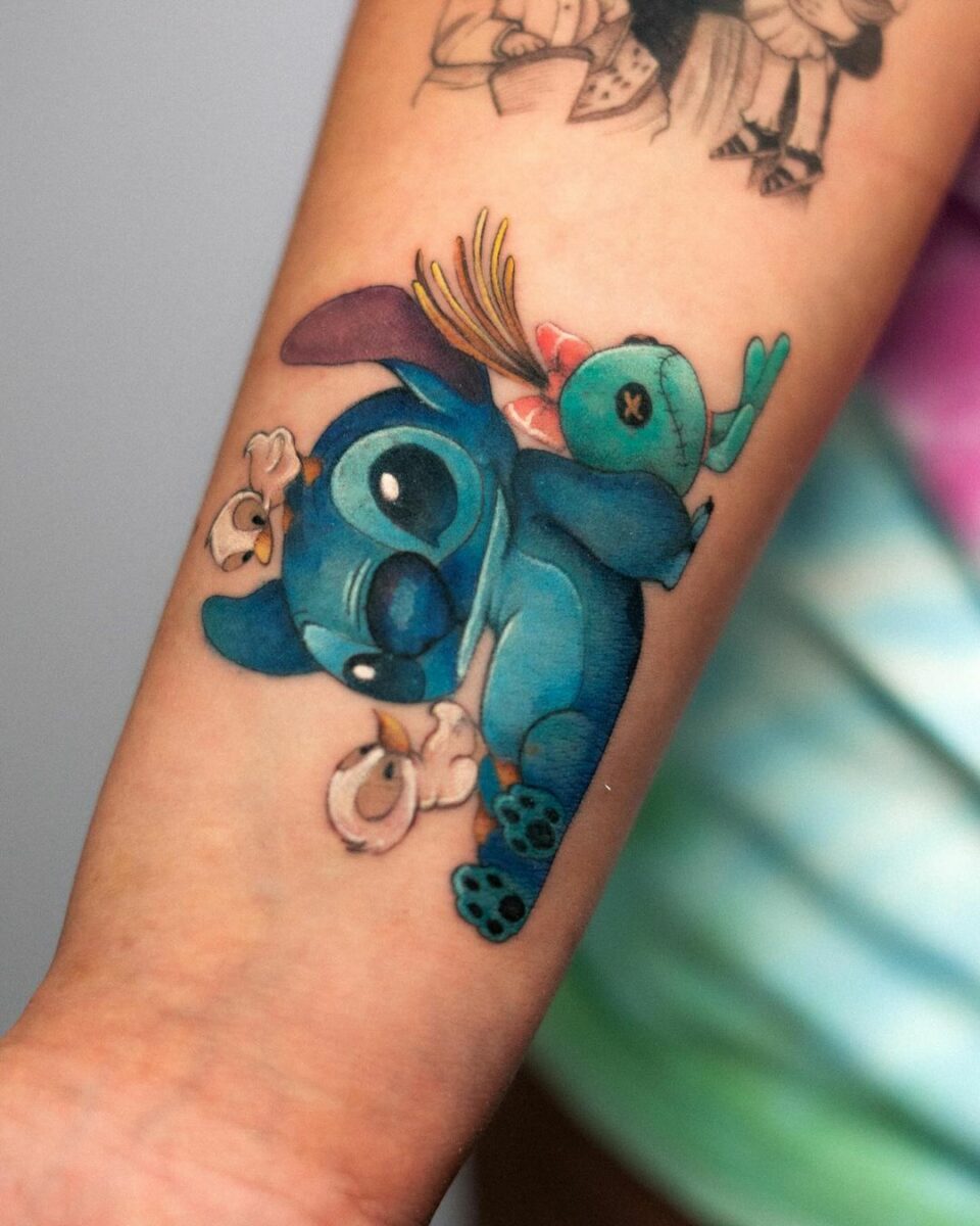 20 Adorable Stitch Tattoo Ideas To Warm Your Heart