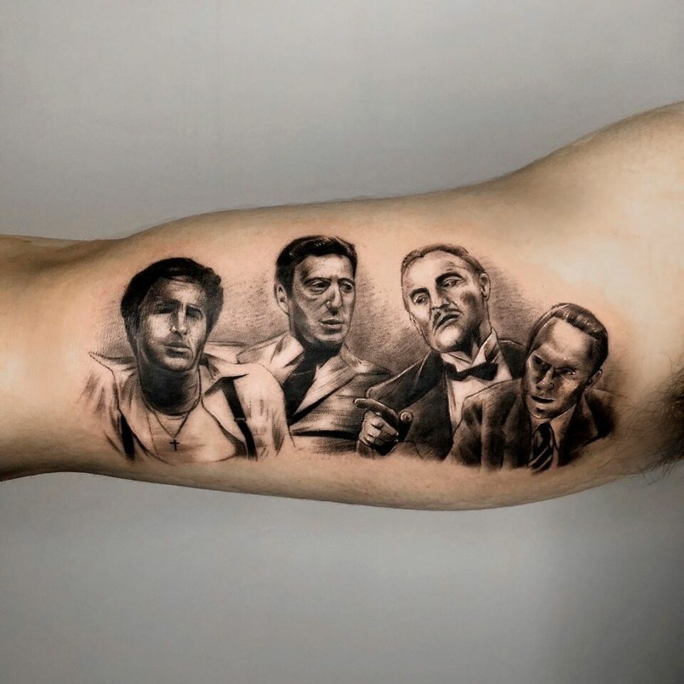Here Are 40 Godfather Tattoo Ideas You Can't Refuse