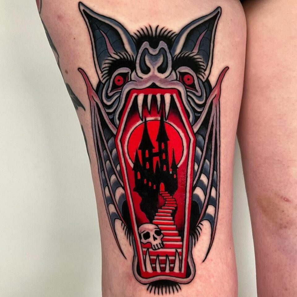 Sink Your Teeth Into These 40 Thrilling Vampire Tattoo Ideas