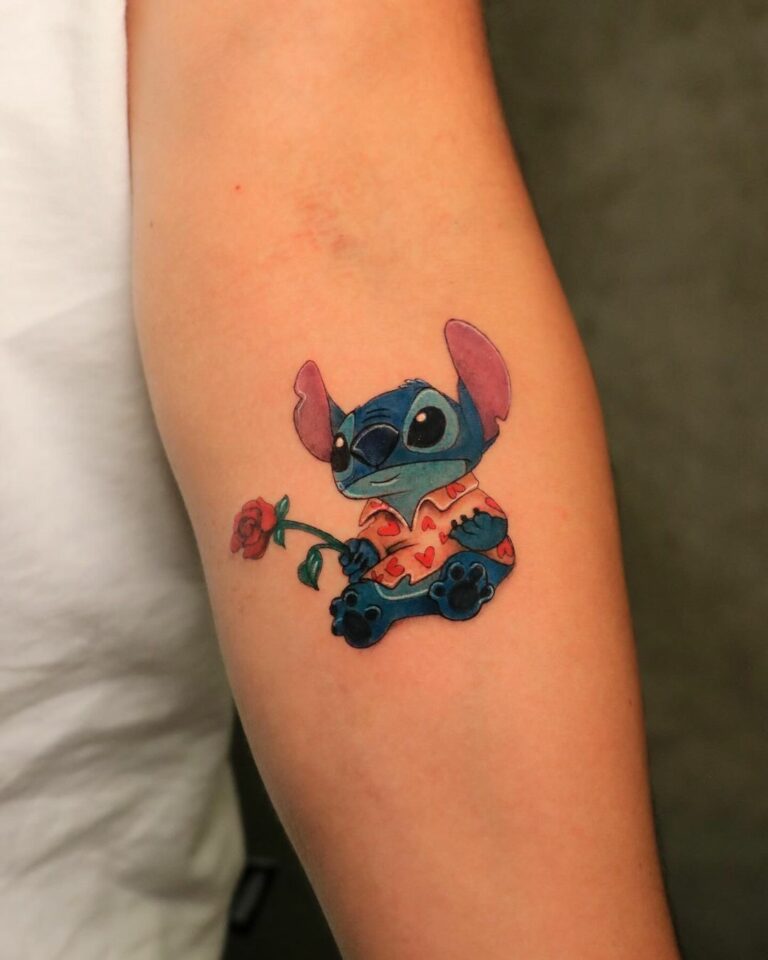 20 Adorable Stitch Tattoo Ideas To Warm Your Heart