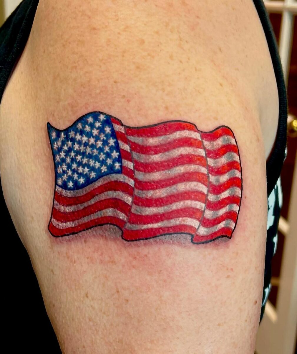 40 Ink-redibly Patriotic American Flag Tattoos