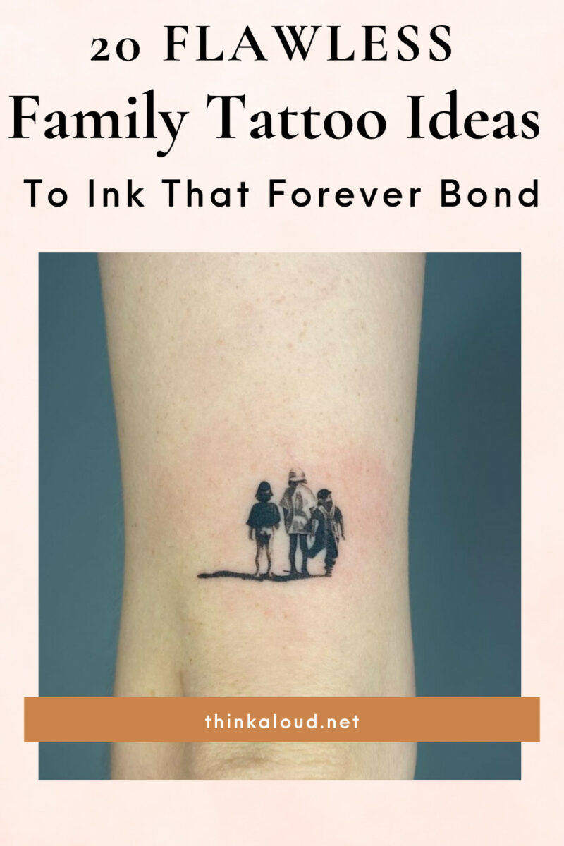 20 Flawless Family Tattoo Ideas To Ink That Forever Bond