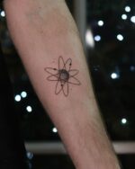 20 Impressive Atomic Tattoo Ideas That'll Blow Your Mind