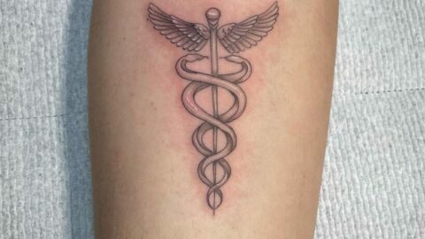 21 Superior Caduceus Tattoo Ideas You’ll Want To Get Inked