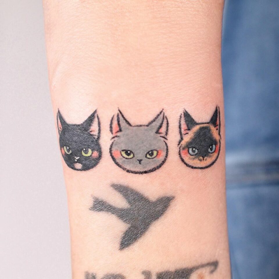 40 Cat Tattoo Ideas To Celebrate Your Furry Friend(s)