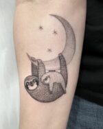 24 Cute Sloth Tattoos That’ll Remind You To Slow Down