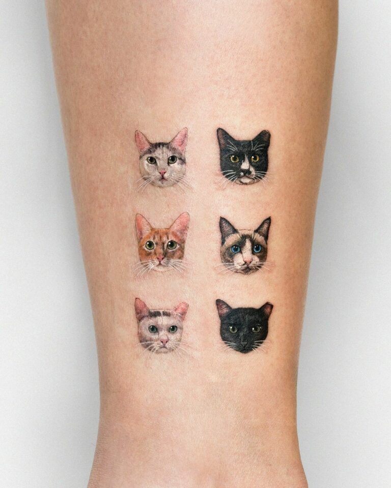 40 Cat Tattoo Ideas To Celebrate Your Furry Friend(s)