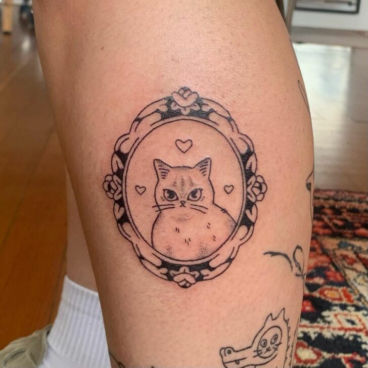 40 Cat Tattoo Ideas To Celebrate Your Furry Friend(s)