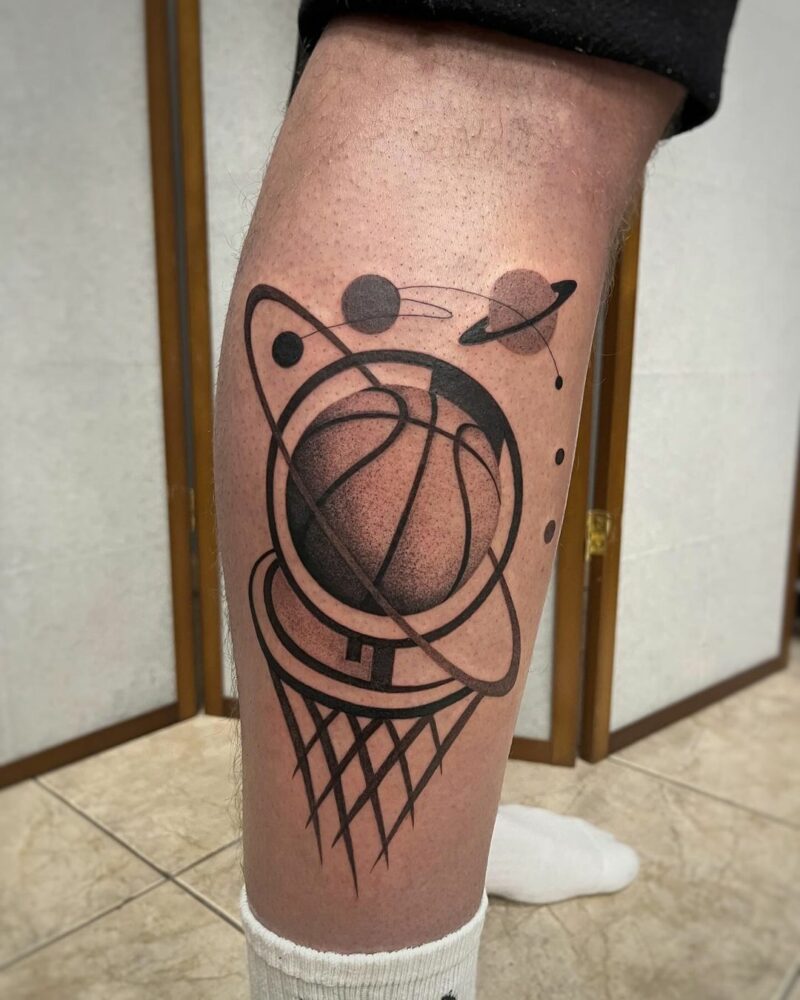 These 40 Basketball Tattoo Designs Are All Slam Dunks