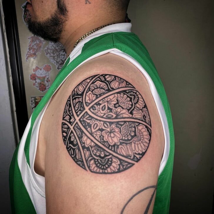 These 40 Basketball Tattoo Designs Are All Slam Dunks