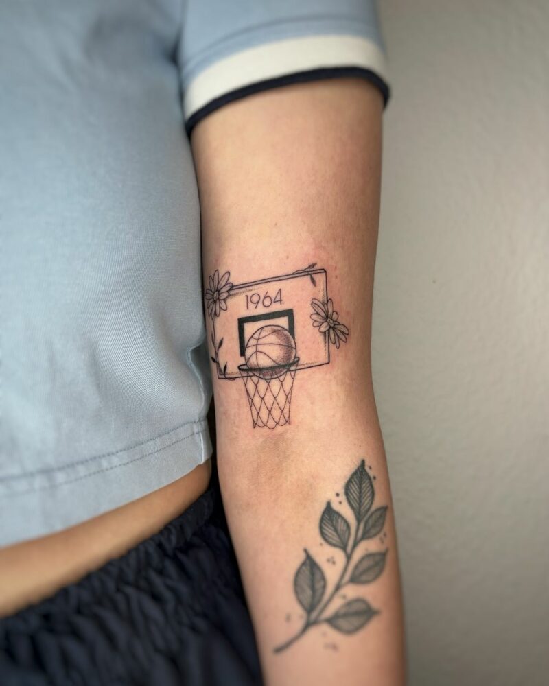These 40 Basketball Tattoo Designs Are All Slam Dunks