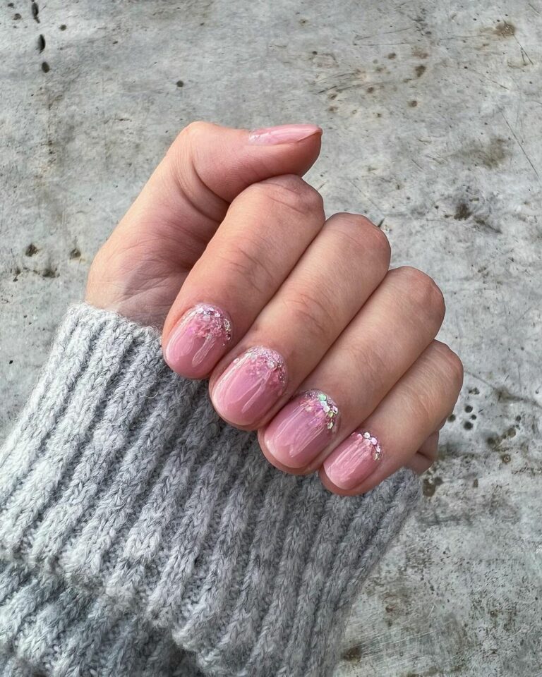 36 Lovely Baby Pink Nails That Will Teleport You To Barbieland