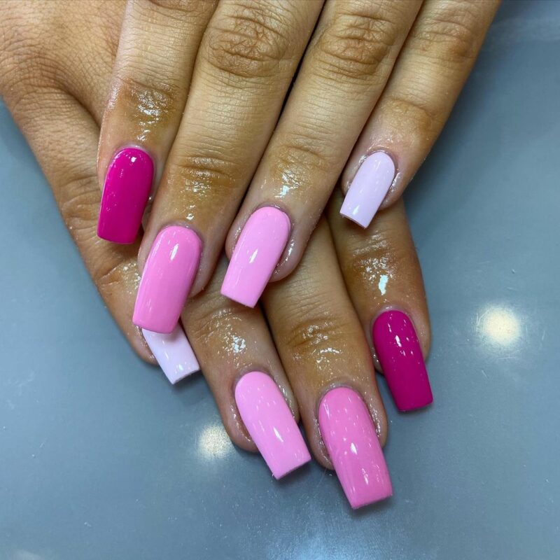 36 Sweet Bubblegum Pink Nails To Enter The World Of Magic