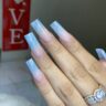 38 Heavenly Baby Blue Nails For A Calming And Chic Manicure