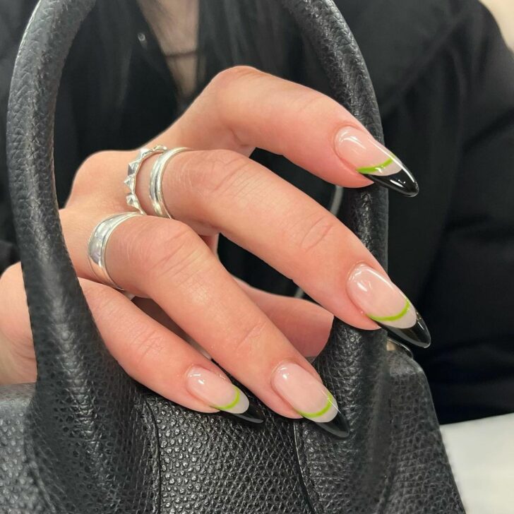 35 Stylish Double French Nails To Level Up Your Look