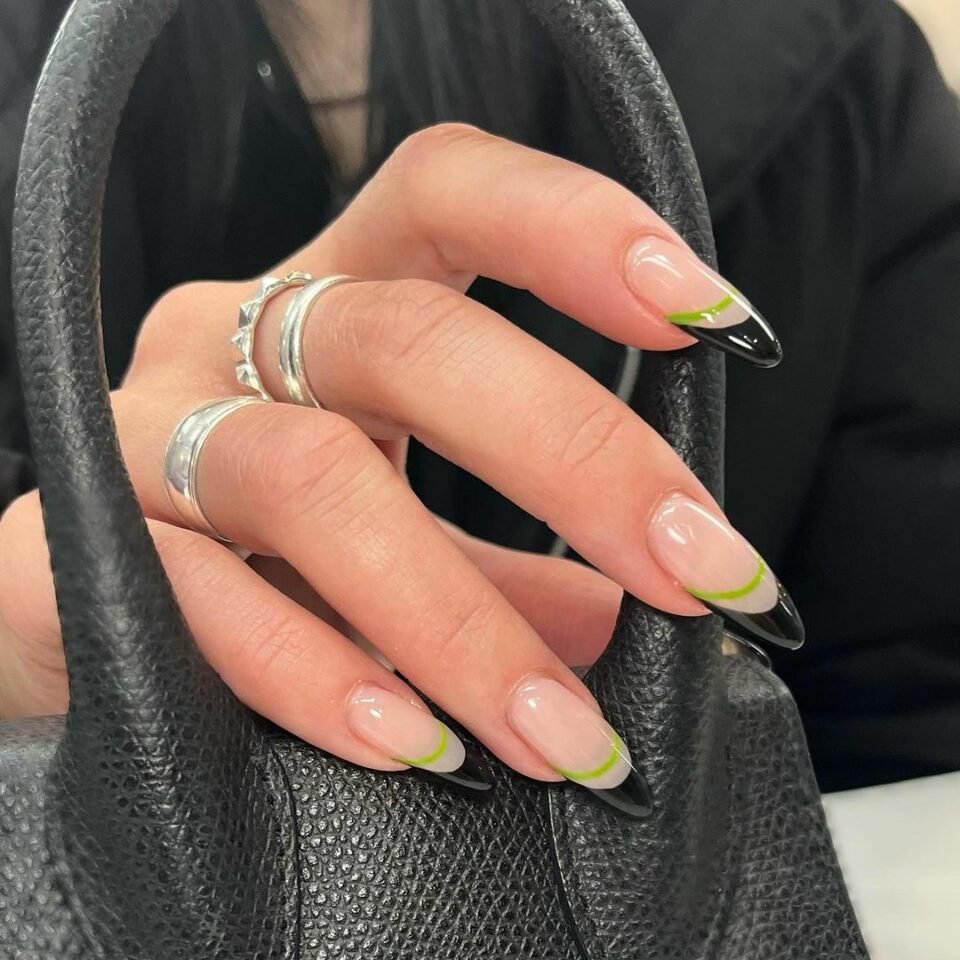 35 Stylish Double French Nails To Level Up Your Look