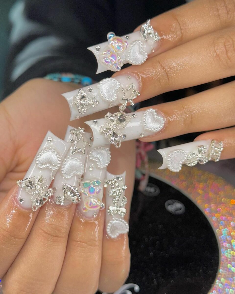 35 Lovely Freestyle Nails To Embrace Your Girlish Nature