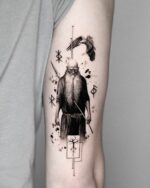 18 Mighty Odin Tattoos For Lovers Of Norse Mythology