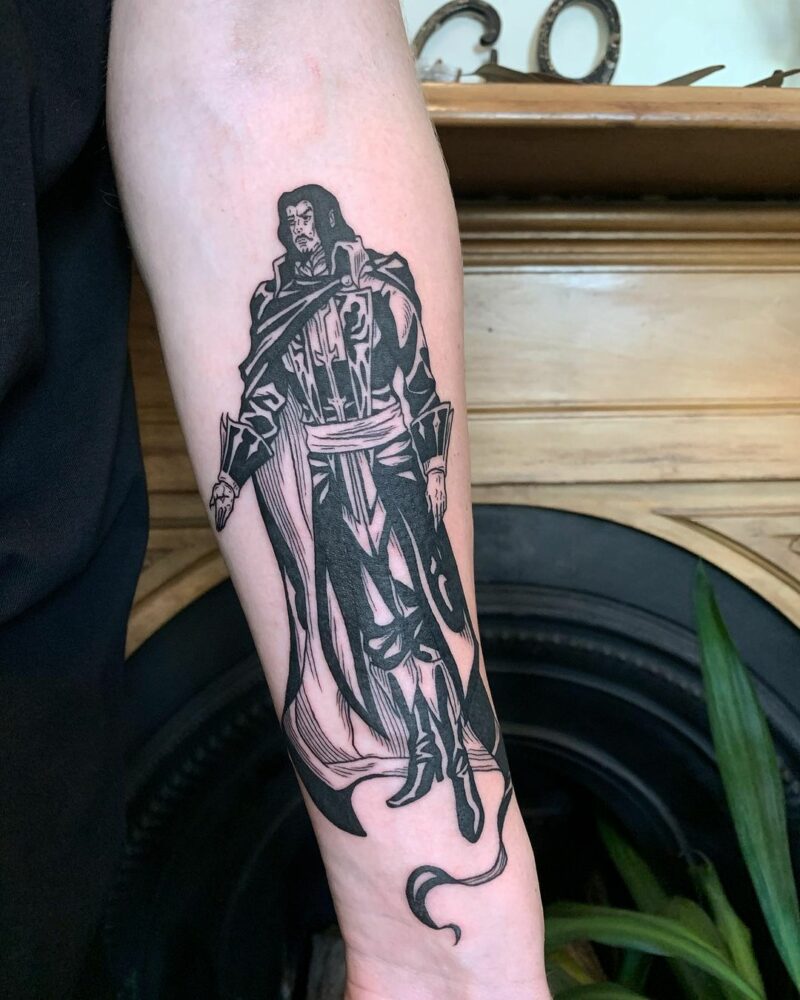 20 Gothic Dracula Tattoo Ideas To Live Out Your Vampire Fantasy