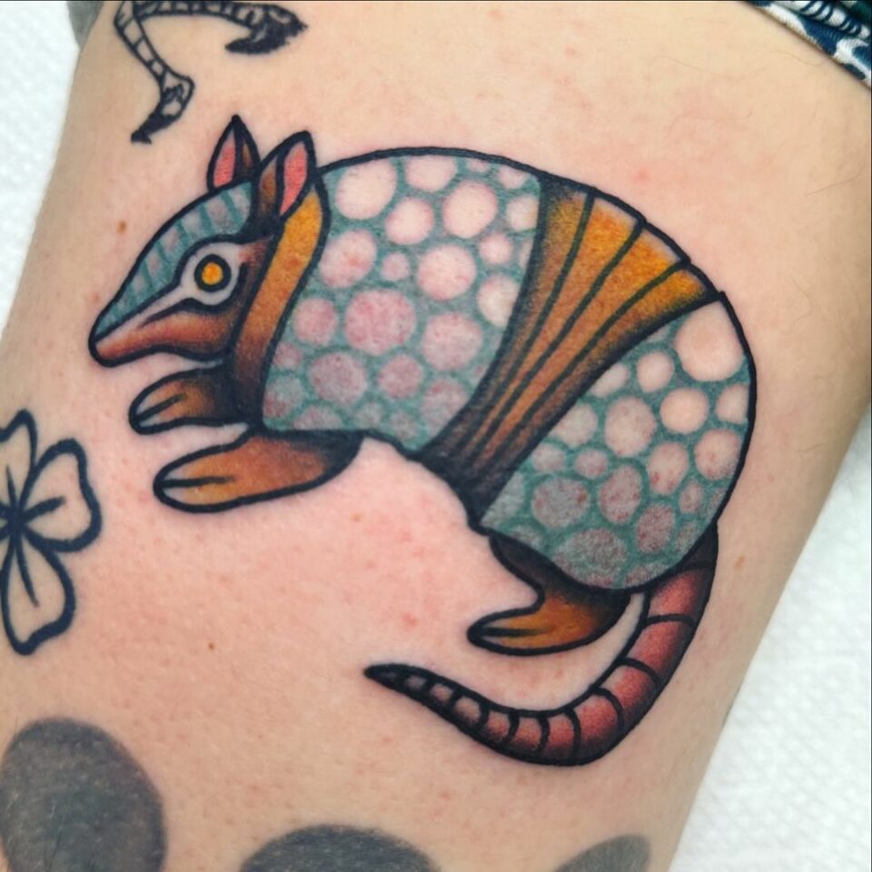 20 Cute Armadillo Tattoo Ideas To Shell-evate Your Appearance