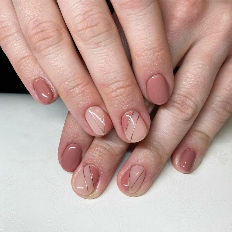 38 Timeless Neutral Short Nails For A Sophisticated Look