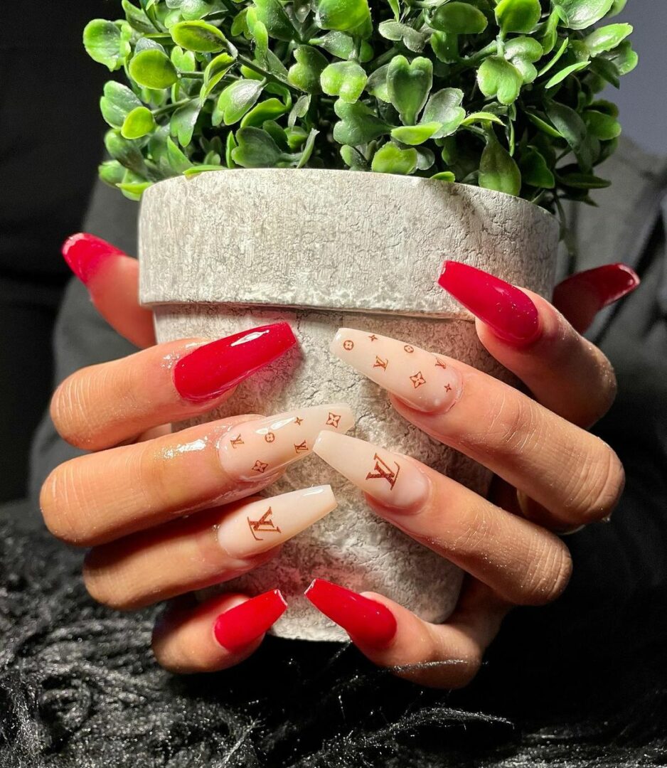 37 Chic Red Velvet Nails For A Luxurious And Timeless Style