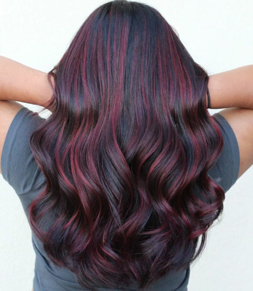 24 Magical Red Purple Hair Ideas For 2024