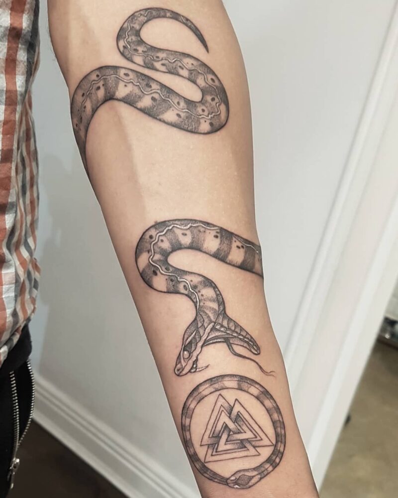 20 Bold Valknut Tattoo Ideas For An Authentic Viking Look