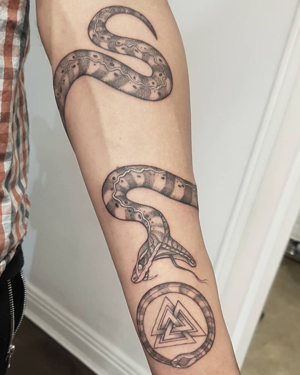 20 Bold Valknut Tattoo Ideas For An Authentic Viking Look