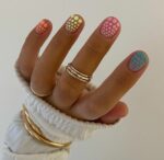 35 Dazzling Dainty Dot Nails To Elevate Your Manicure Game